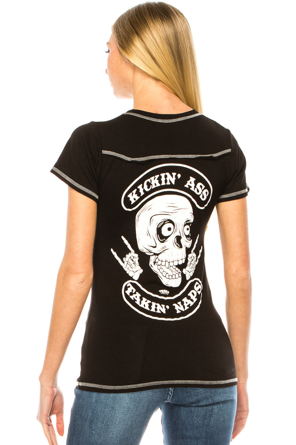 KICKIN' A$$ TAKIN' NAPS WESTERN TEE – Trailsclothing.com