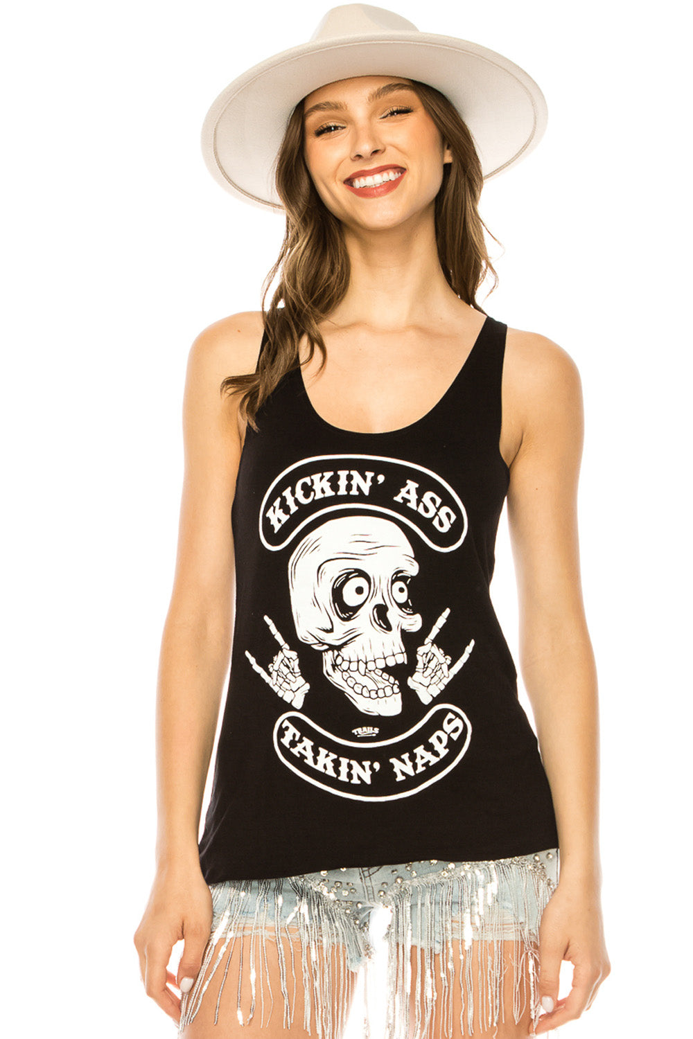 KICKIN' A$$ TAKIN' NAPS WOMEN'S TANK TOP – Trailsclothing.com